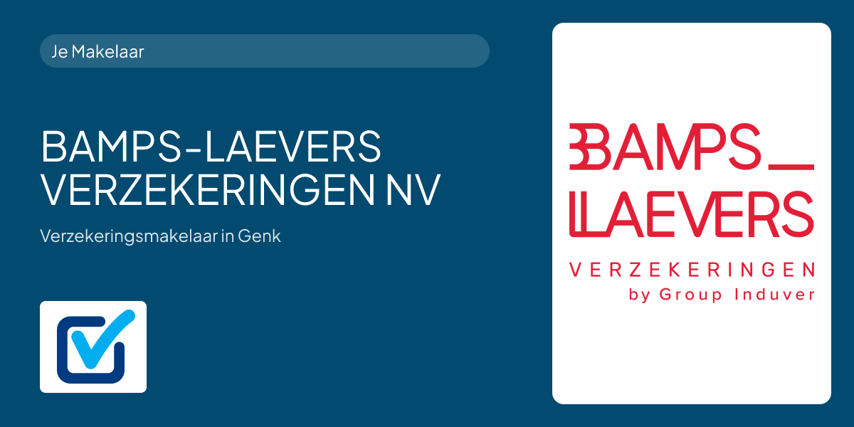 BAMPS-LAEVERS VERZEKERINGEN NV - Je Makelaar in verzekeringen in Genk ...